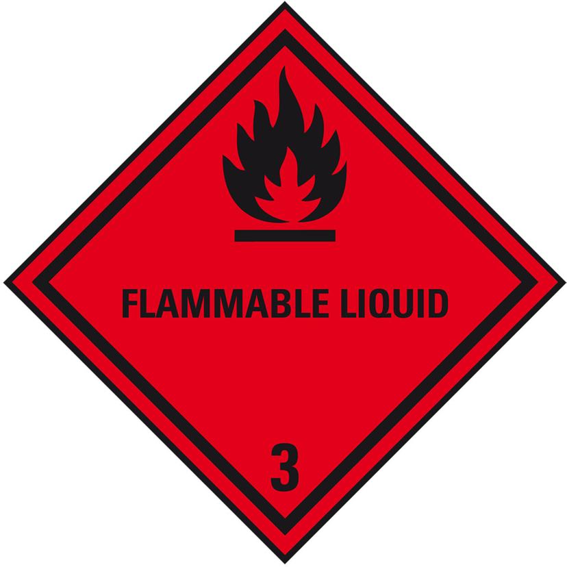 KSIGN Verpackungskennzeichen Klasse: 3 100 mm kaufen | kroschke.at